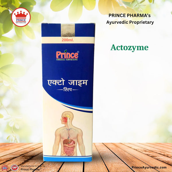 Actozyme syrup/Ayurvedic medicine – Prince Pharma